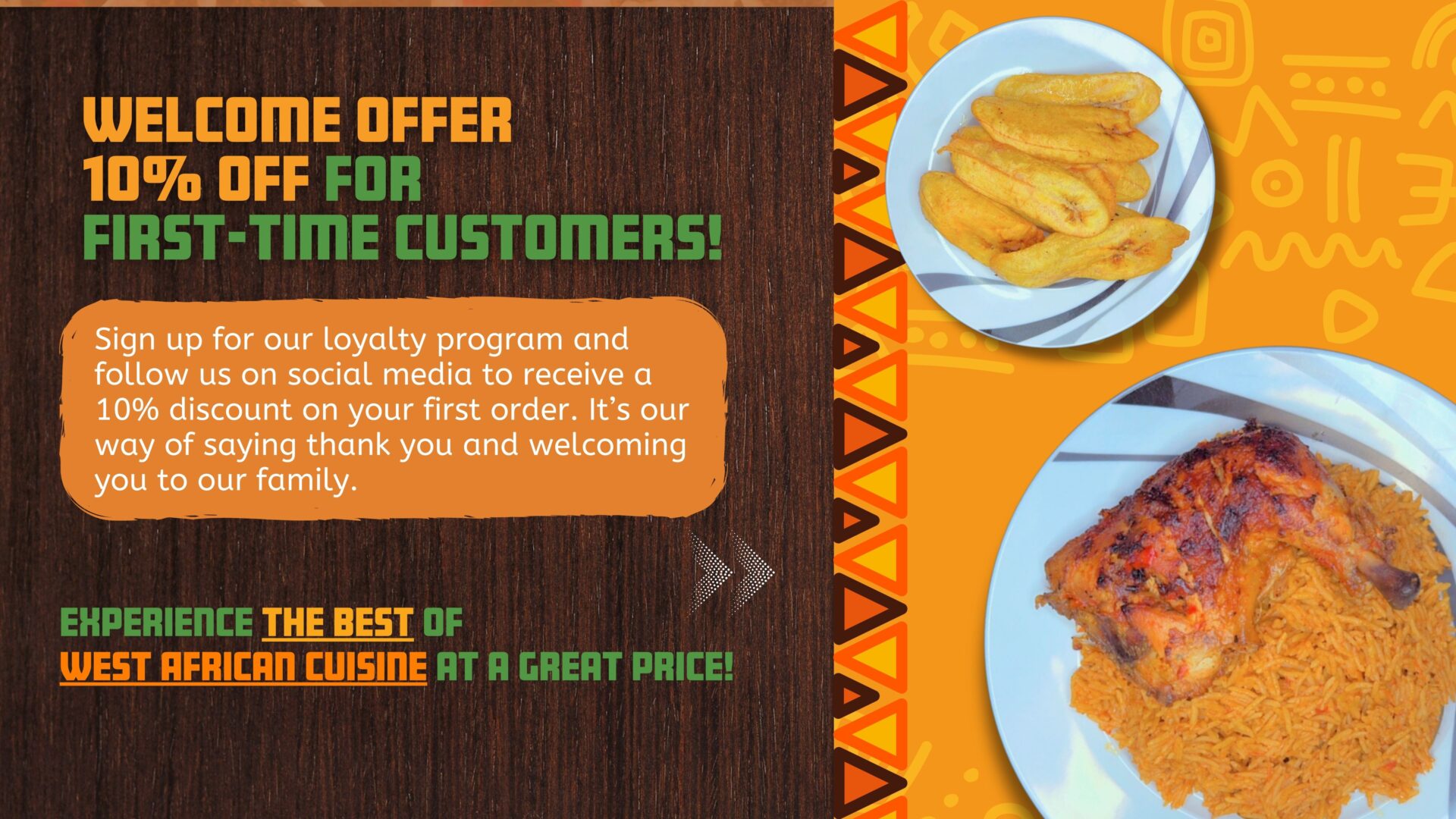 Authentic African Cuisine - El Afrik Edmonton